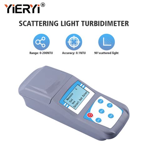 Yieryi Digital Turbidity Meter Water Turbidimeter Lab Turbidity Meter Electronic Concentration