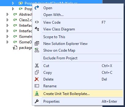 Unit Test Boilerplate Generator Visual Studio Marketplace