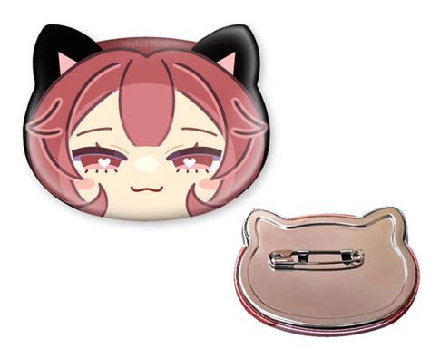 缶バッチ KURO