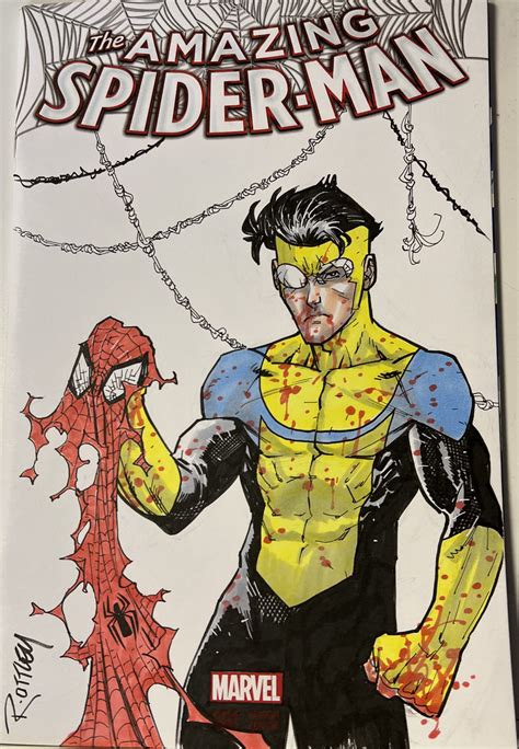 Ryan Ottley Invincible Character Spider Man Invincible Series Marvel Spider Man Series