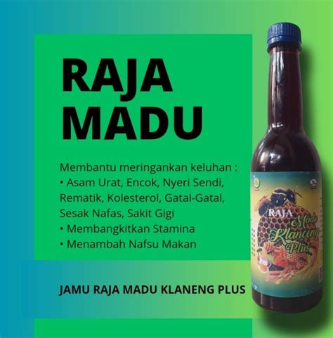 Jamu Asam Urat And Pegel Linu Raja Madu Klanceng Termurah Lazada Indonesia