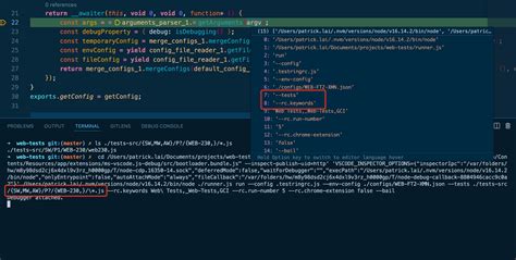 Launch Config Args Are Prevented Expanison Due To Some Characters Are Escaped · Issue 149888