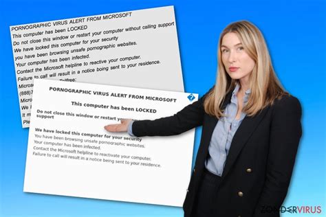 Haal Pornographic Virus Alert From Microsoft Weg Verwijdering Handleiding Ge Pdatet Sep