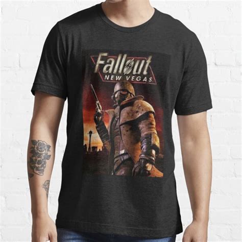 Fallout New Vegas T Shirt For Sale By Johnisomm Redbubble Fallout
