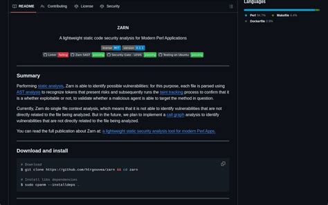 Zarn A Linter For Perl Rating And 10 Alternatives Analysis Tools