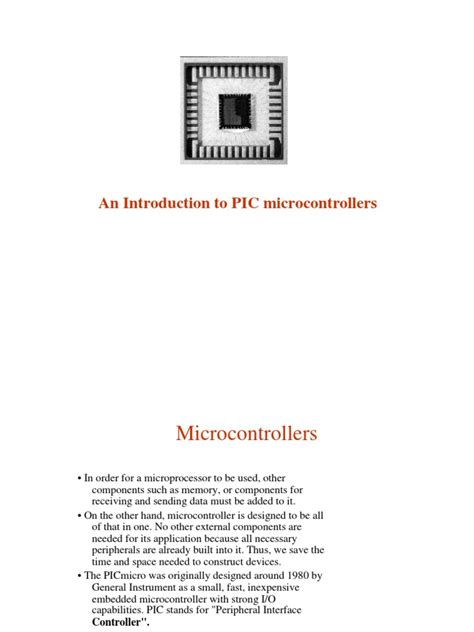 Lec 02 05 Pic Modified Pdf Pic Microcontroller Instruction Set