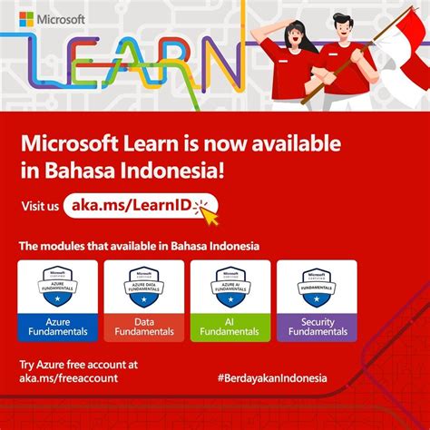 microsoft learn sudah ada versi bahasa indonesia nya muhammad afiful hashif