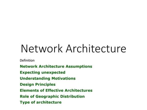 Module 1 Part Ii Network Archuitecturepptx