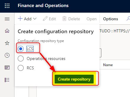AX D FO Electronic Reporting Register A New ER LCS Repository Ax D Fo Msdyn Fo