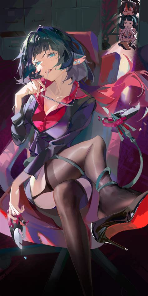 Jane Doe Zhu Yuan Qingyi And Seth Lowell Zenless Zone Zero Drawn By Kingsle44411108 Danbooru