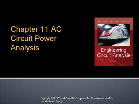 Chapter AC Circuit Power Analysis Copyright