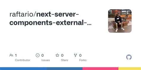 Github Raftarionext Server Components External Workspace Packages