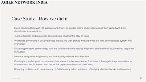 Anin Ahmedabad Jan 2024 Cross Functional Collaboration Key To Agile Harshal Pol Ppt