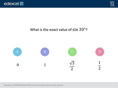 Exact Values Of Trigonometric Ratios Foundation Higher On Mr Barton Maths