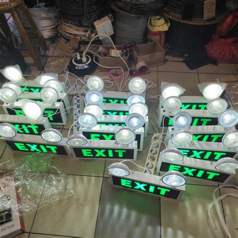 Jual HOKITO Lampu Emergency Exit Mata Kucing Emergency Light Twin Spot Led Jakarta Barat