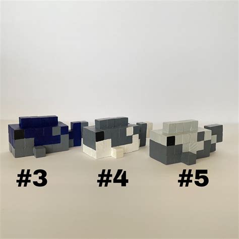 Handmade Minecraft Tropical Fish Etsy