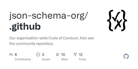 Github Contributing Md At Main Json Schema Org Github Github
