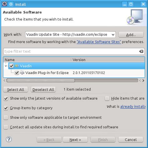 安裝開發環境 vaadin 教程