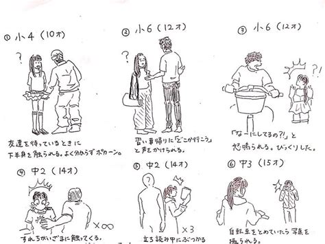 小学4年生から高校2年生までの『性犯罪の被害記録』。見えづらい被害を可視化し、男女から反響が上がっています。 Comics
