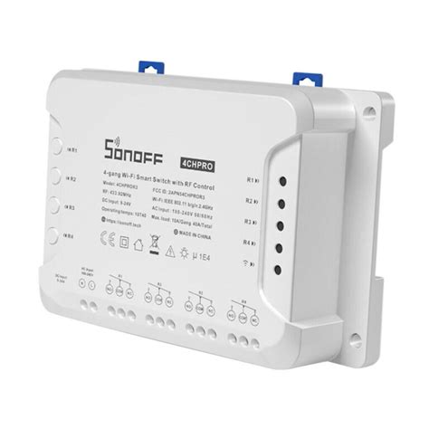 Sonoff 4ch Pro R3 Smart Switch 10a Ardustore Dk