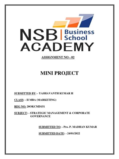 mini project assignment no 02 pdf chocolate confectionery