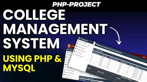 College Management System In Php With Source Code