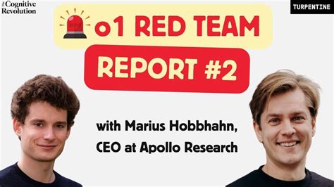 Red Teaming O1 Part 22 Detecting Deception With Marius Hobbhahn Of