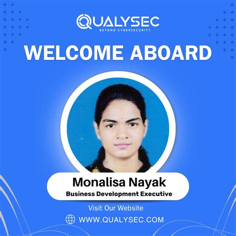 Newjoinee Welcometotheteam Welcomeonboard Congratulations Qualysec Beyond Cybersecurity