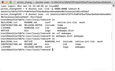 Docker 镜像commit操作及实例通过docker Commit将容器提交成一个新镜像 步骤 1、从hub上下载tomcat镜像到