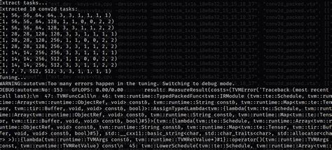 got a valueerror when using tsim to run the auto tuning troubleshooting apache tvm discuss