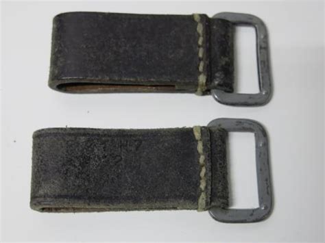 Ersatz Militaria German Wehrmacht Belt Steel Loops Matching Set R Z