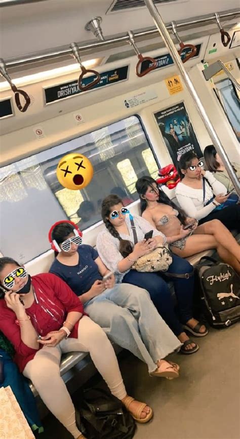 Delhi Metro Girl Finally Speaks Why Shes Wearing Bold Outfit In Public