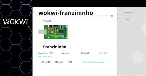 Wokwi Franzininho参考 Wokwi Docs