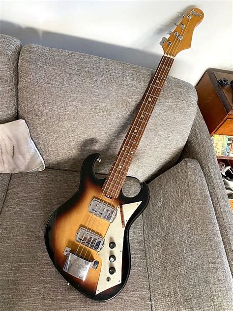 Rare 1961 Ibanez Stagemaster Model 1902 Bass Reverb Ibanez Bass