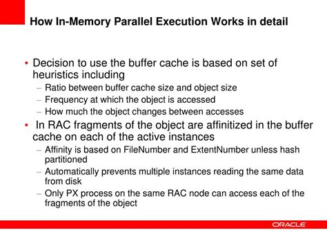 Ppt Extreme Performance With Oracle Database 11g And In Memory Parallel Execution Powerpoint
