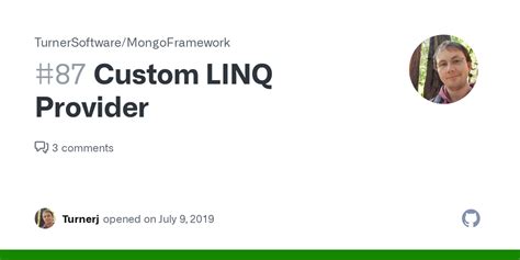 Custom LINQ Provider Issue TurnerSoftware MongoFramework GitHub