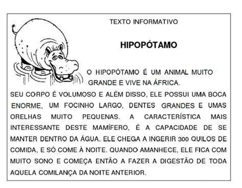 Textos Informativos Sobre Animais Rérida Maria Textos Informativos