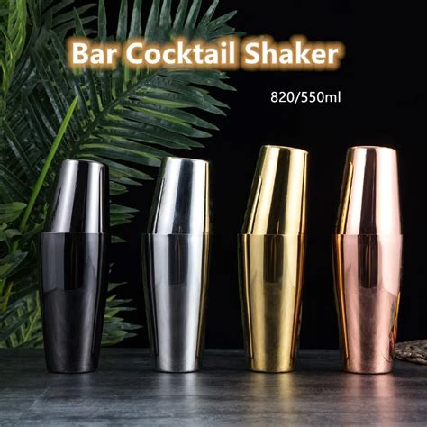 304 스테인레스 스틸 바 칵테일 셰이커 믹서 보스턴 셰이커 전문 바텐더 칵테일 셰이커 음료 파티 바 도구칵테일 쉐이커 Aliexpress