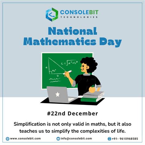 cbt wishes you a happy mathematics day consolebit technologies pvt ltd posted on the topic