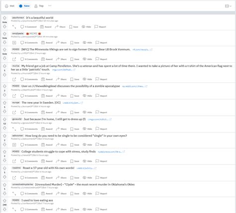 did the bots break there s a slew of new posts with no or very few