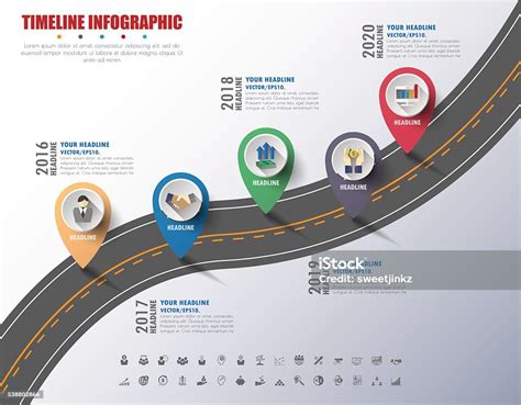 디자인식 비즈니스 개념 회사연혁 인포그래픽 형판 3차원 형태에 대한 스톡 벡터 아트 및 기타 이미지 3차원 형태 개념 개념과 주제 Istock