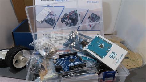 Jp Sunfounder オリジナル Arduino Uno R4 Minima 対応 スターターキット究極版 3 In 1 Iot スマートカー 基本キット