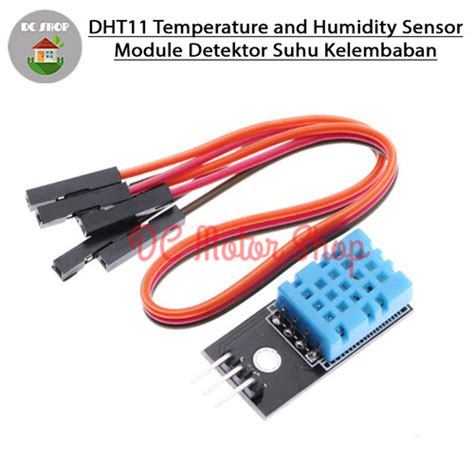 Jual DHT Temperature And Humidity Sensor Module Detektor Suhu Kelembaban Jakarta Pusat DC
