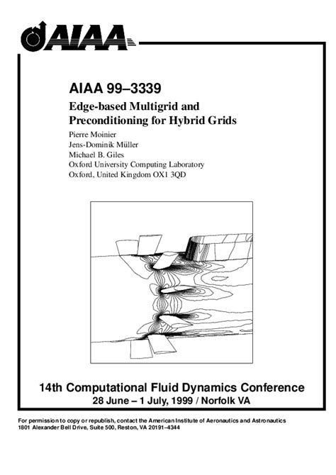 Pdf Edge Based Multigrid And Preconditioning For Hybrid Grids