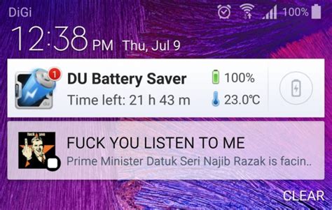 Android Notification Large Icon Overlaid With Blank Small Icon Stack