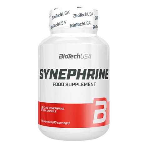 Biotechusa Synephrine 60 Capsules Natural Thermogenic Supplement