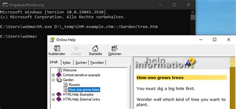 HTMLHelp Command Line Help Information En