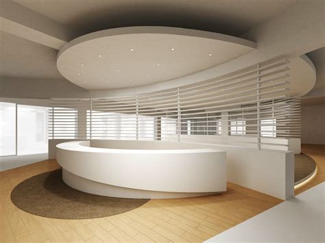 Solid Surface Reception Desk AVONITE Reception Desk Avonite