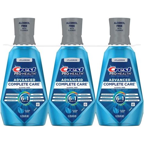 Crest Oral Rinse And Mouthwash