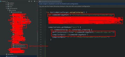 Kotlin Native Compilekotlinios Task Fails Beacuse Cinterop Task Can Not